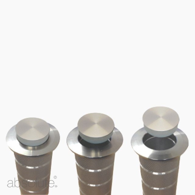 Q Barrier Floor Socket Blanking Plugs - Absolute Museum & Gallery Products