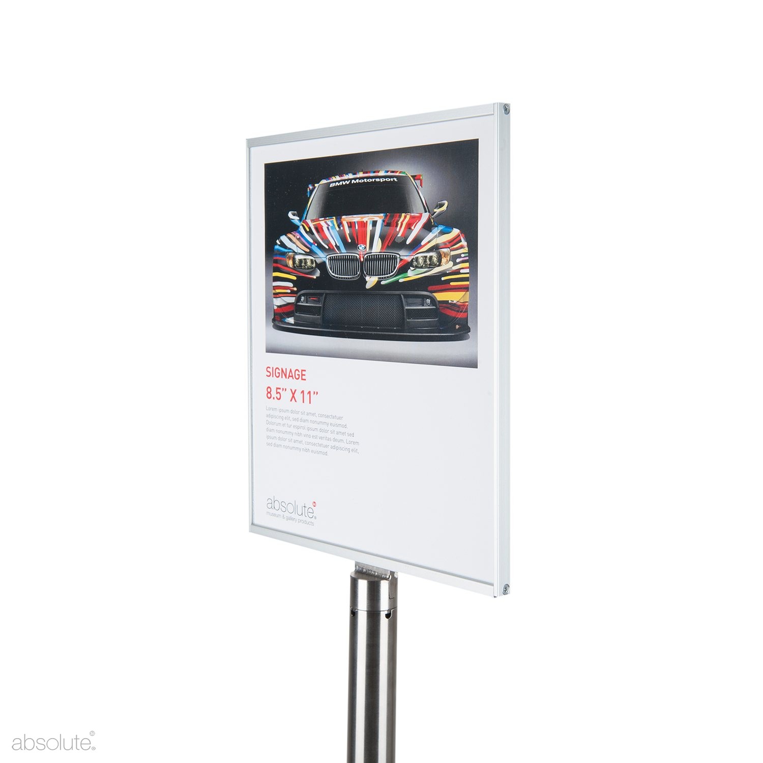 Signage Plate (US) - Absolute Museum & Gallery Products