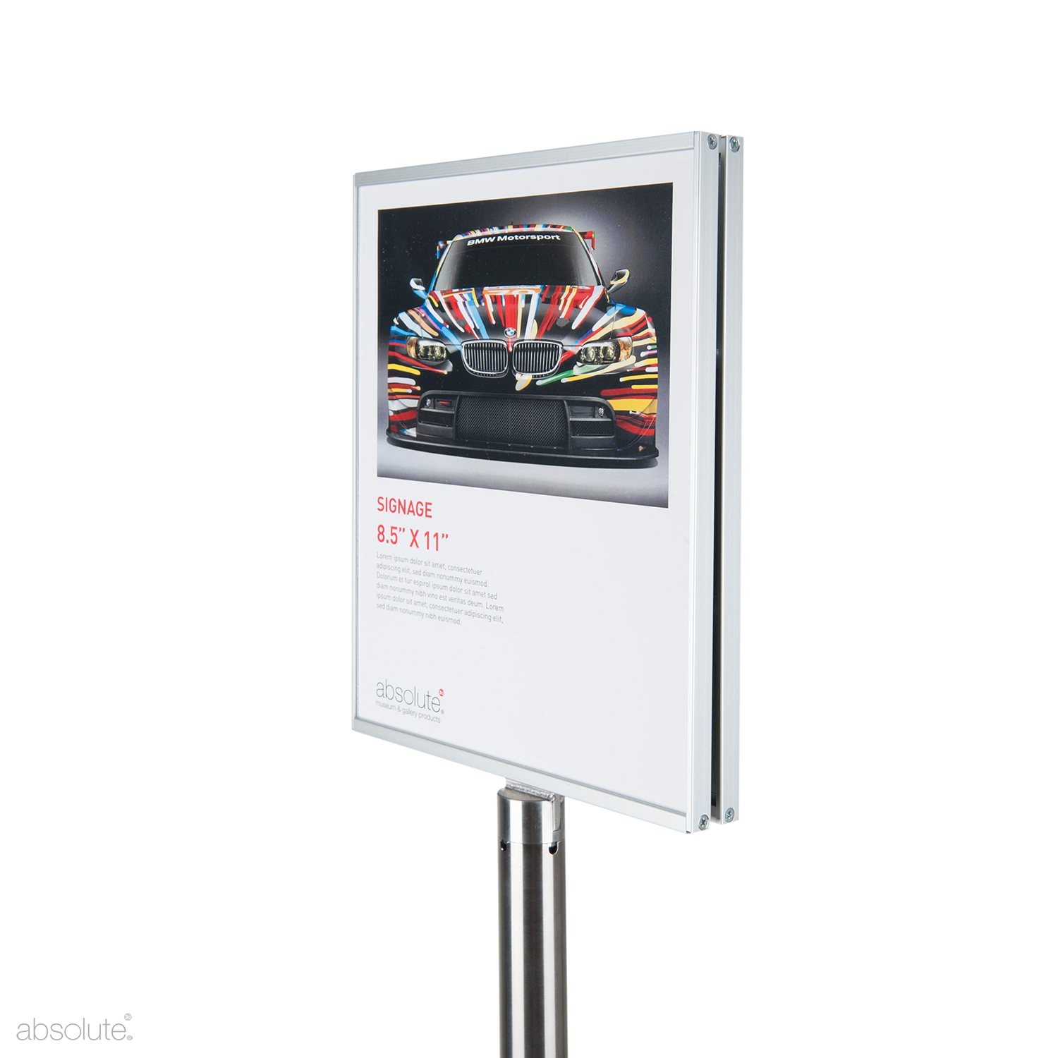 Signage Plate (US) - Absolute Museum & Gallery Products