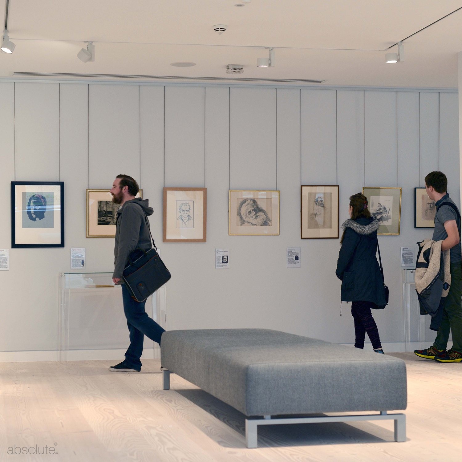 H Track (Rail) - Professional Art Hanging System - Absolute Museum ...