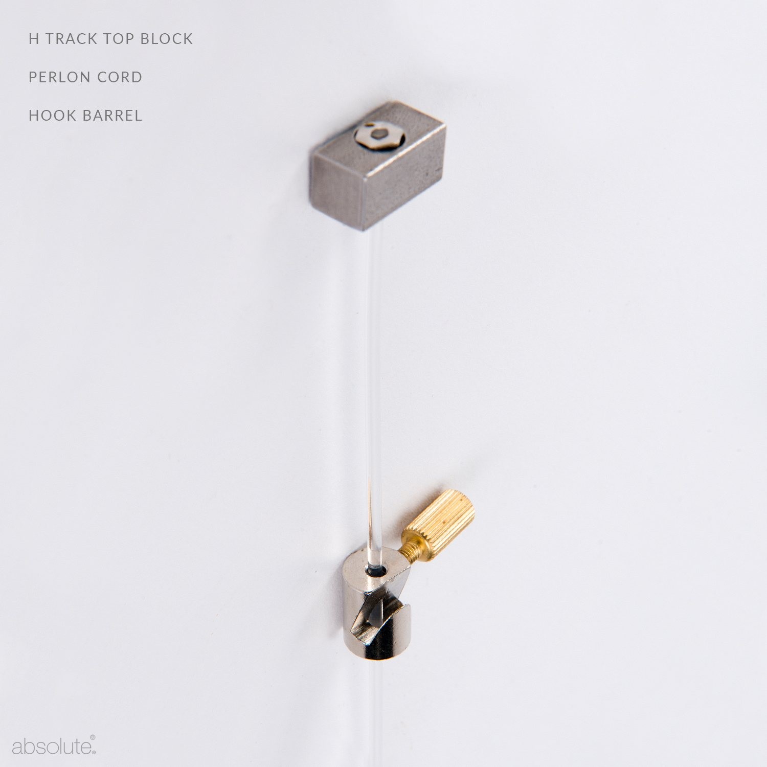 H Track Artwork Hanging Set - Absolute Museum & Gallery Products