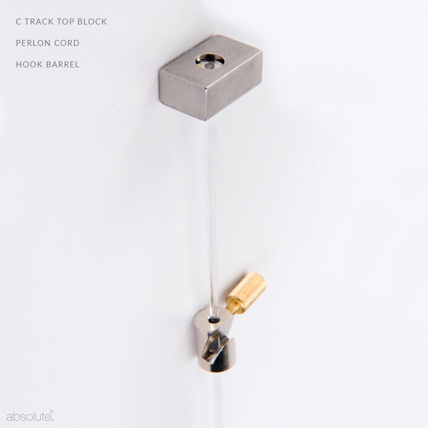 C Track Artwork Hanging Set - Absolute Museum & Gallery Products