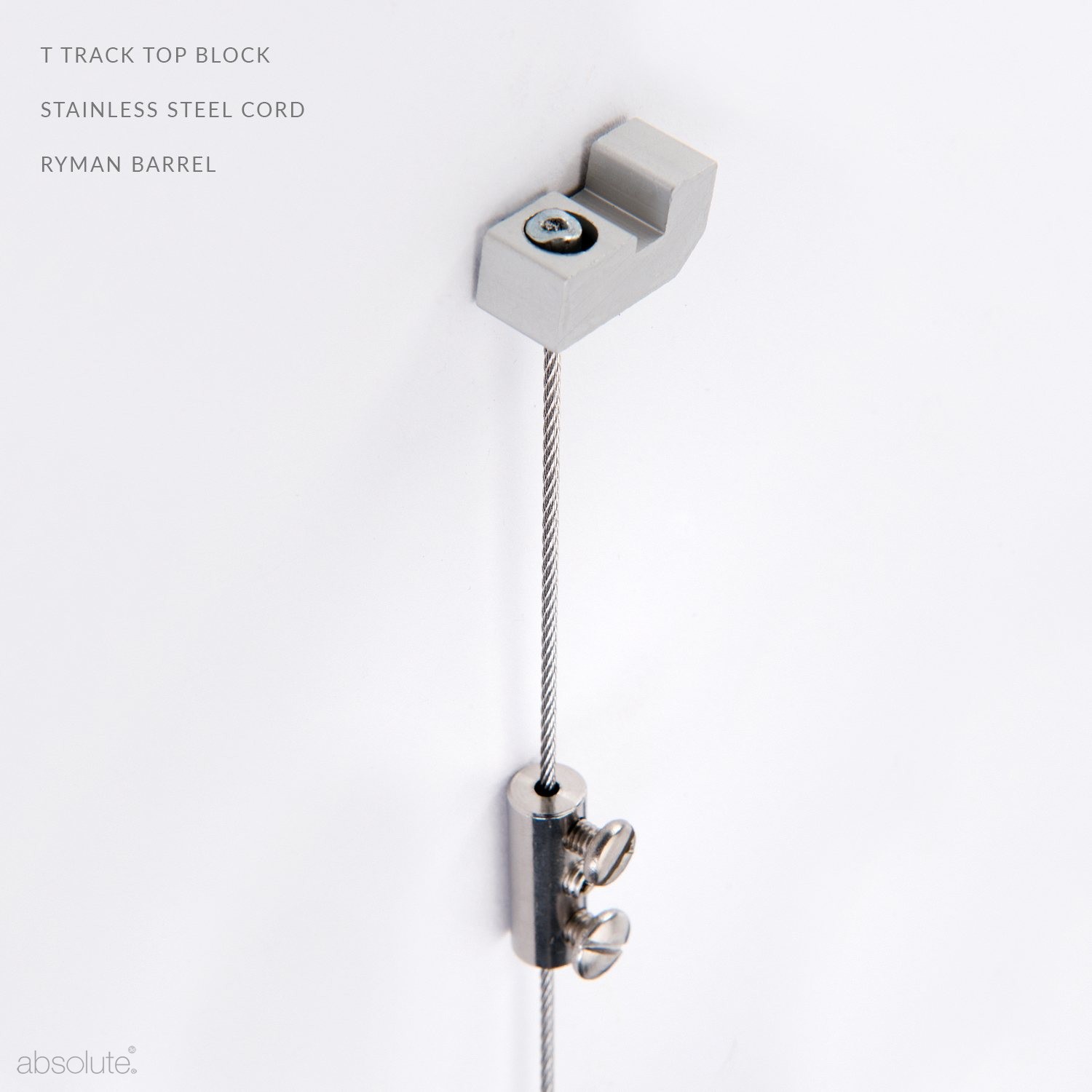 T Track Artwork Hanging Set - Absolute Museum & Gallery Products