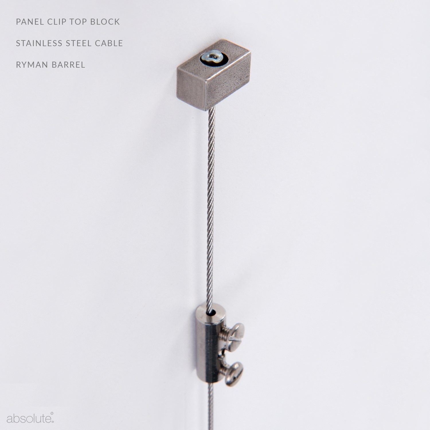 Panel Clip Artwork Hanging Set - Absolute Museum & Gallery Products
