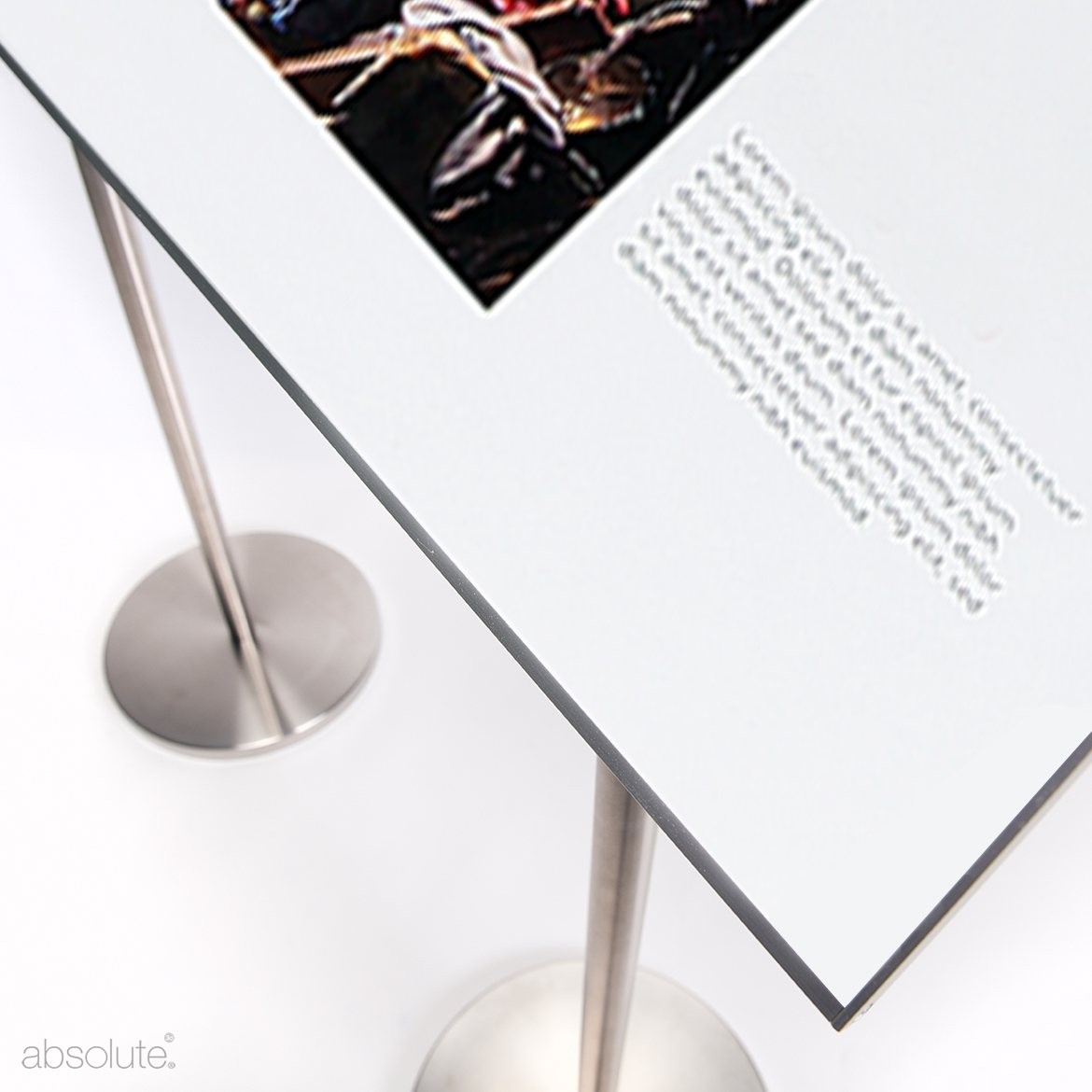 Reader Rail - Large Format Signage Stand (US) - Absolute Museum ...