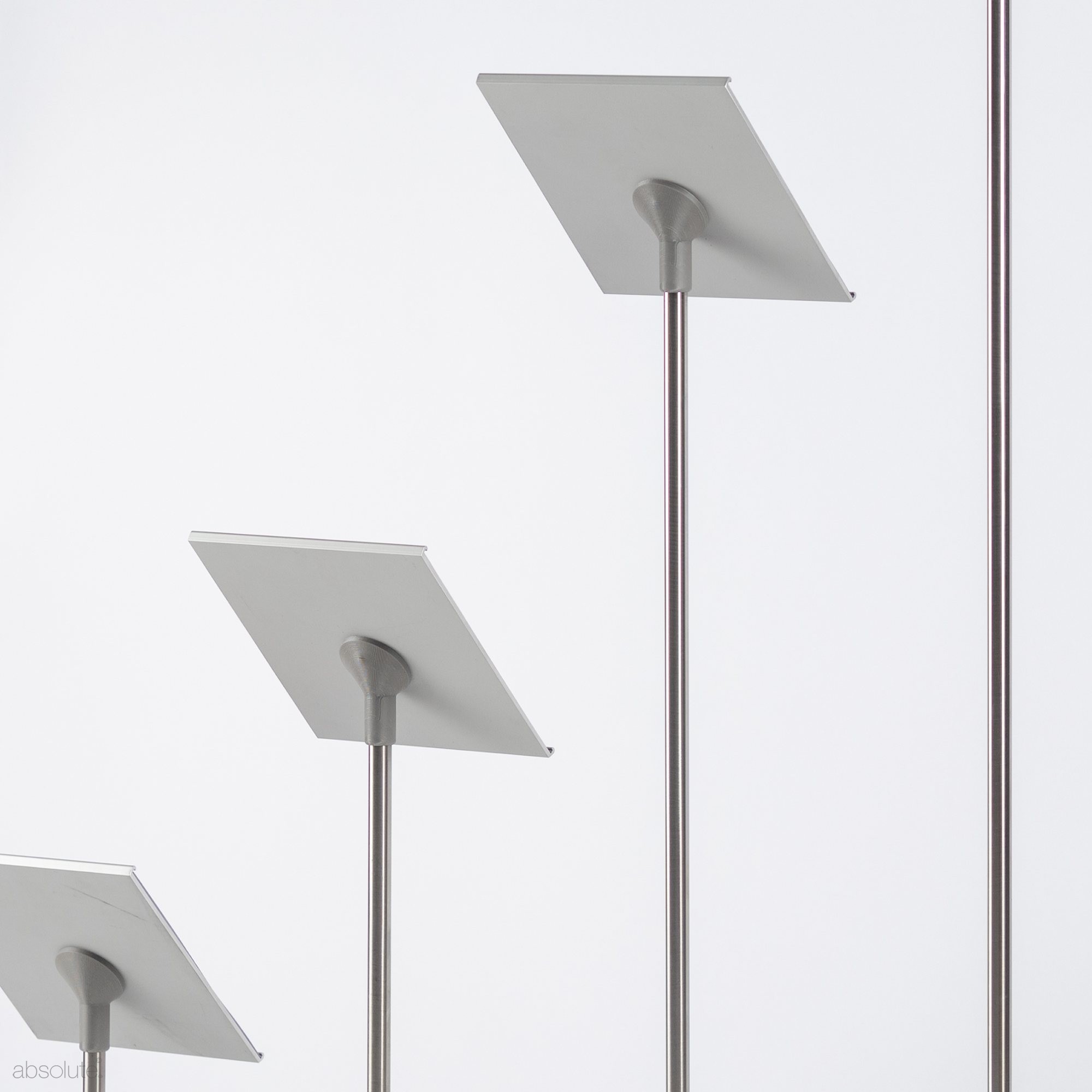 Pinnacle Label Holder Surface Mounted - Absolute Museum & Gallery Products