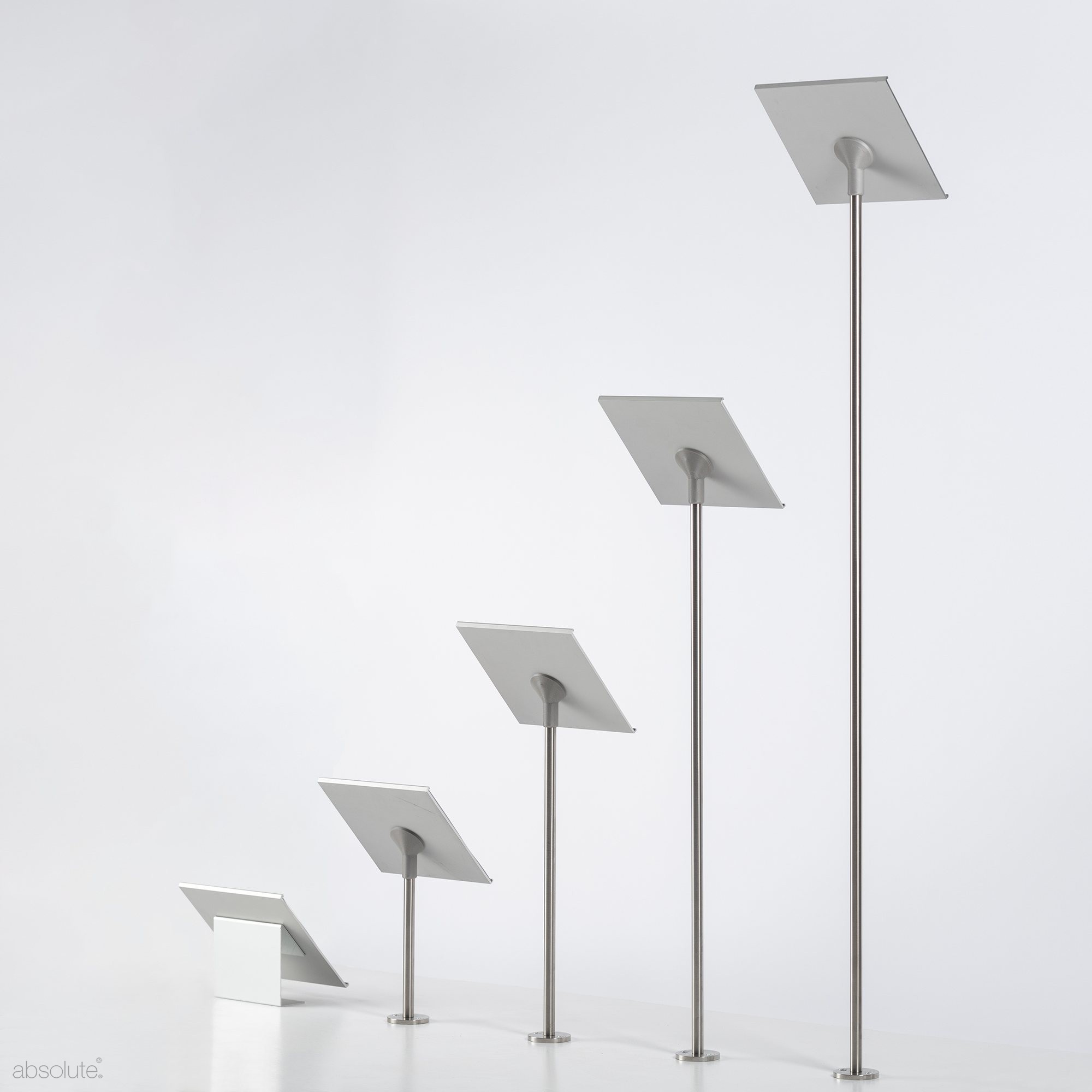 Pinnacle Label Holder Surface Mounted - Absolute Museum & Gallery Products