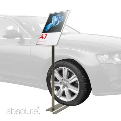 Freestanding Label Holder - Absolute Museum & Gallery Products