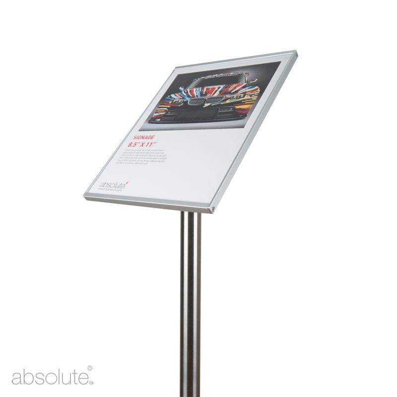 Q Barrier Signage Adaptor - Absolute Museum & Gallery Products