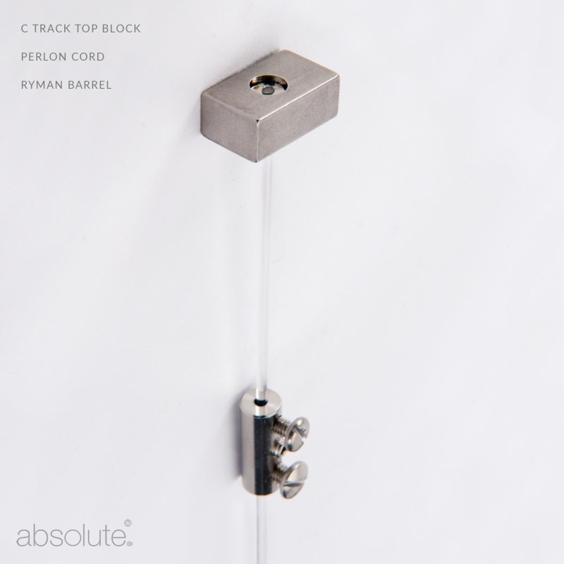 C Track Artwork Hanging Set - Absolute Museum & Gallery Products