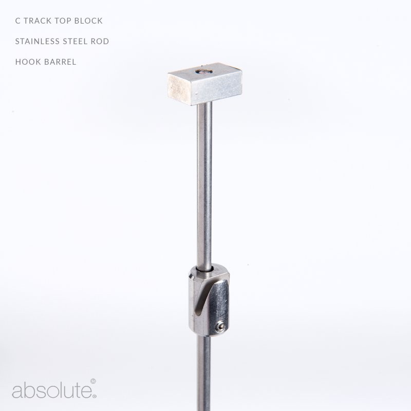 C Track Artwork Hanging Set - Absolute Museum & Gallery Products