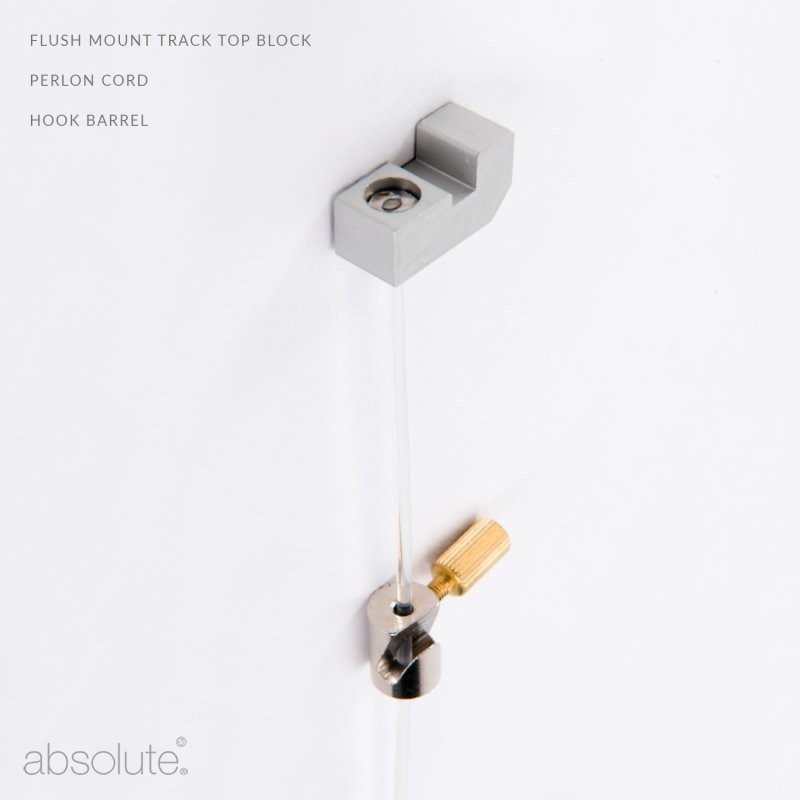 Flush Mount Track Artwork Hanging Set - Absolute Museum & Gallery Products