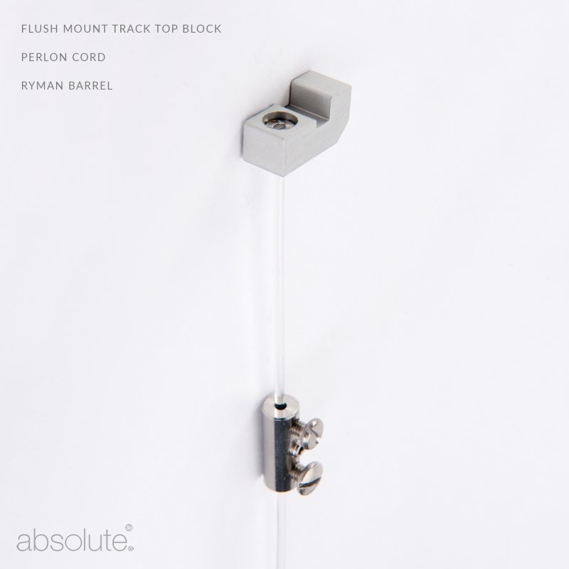 Flush Mount Track Artwork Hanging Set - Absolute Museum & Gallery Products