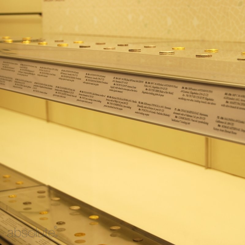 Shelf Edge Label Holder - Artifact and Exhibit Labelling - Absolute ...