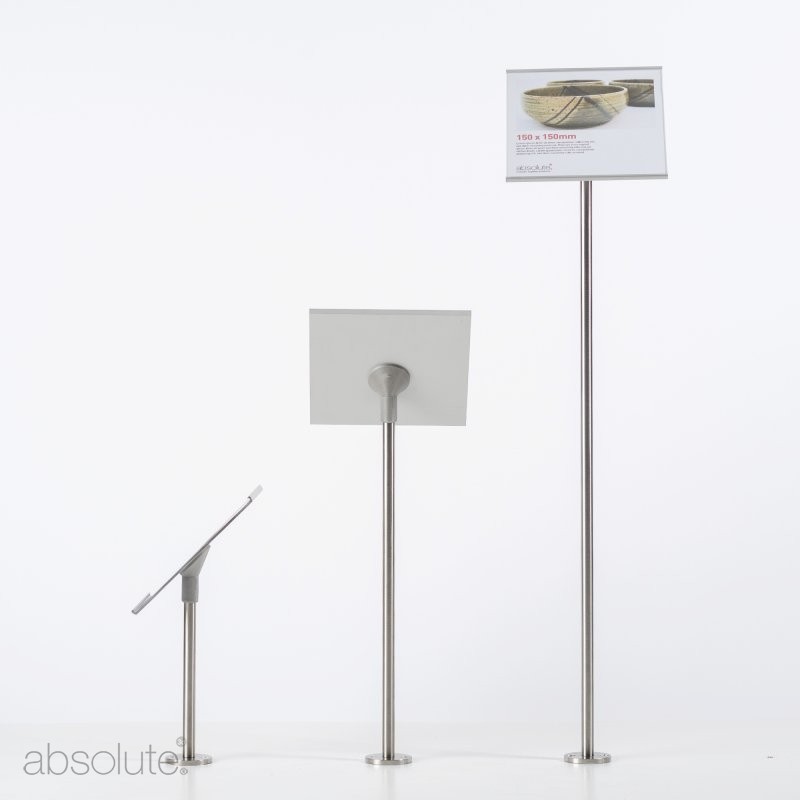 Pinnacle Label Holder Surface Mounted - Absolute Museum & Gallery Products